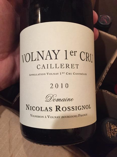 Nicolas Rossignol - CellarTracker