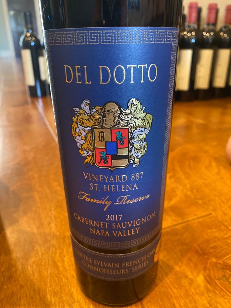 2019 Del Dotto Cabernet Sauvignon MGX Style Fouquet French Oak North ...