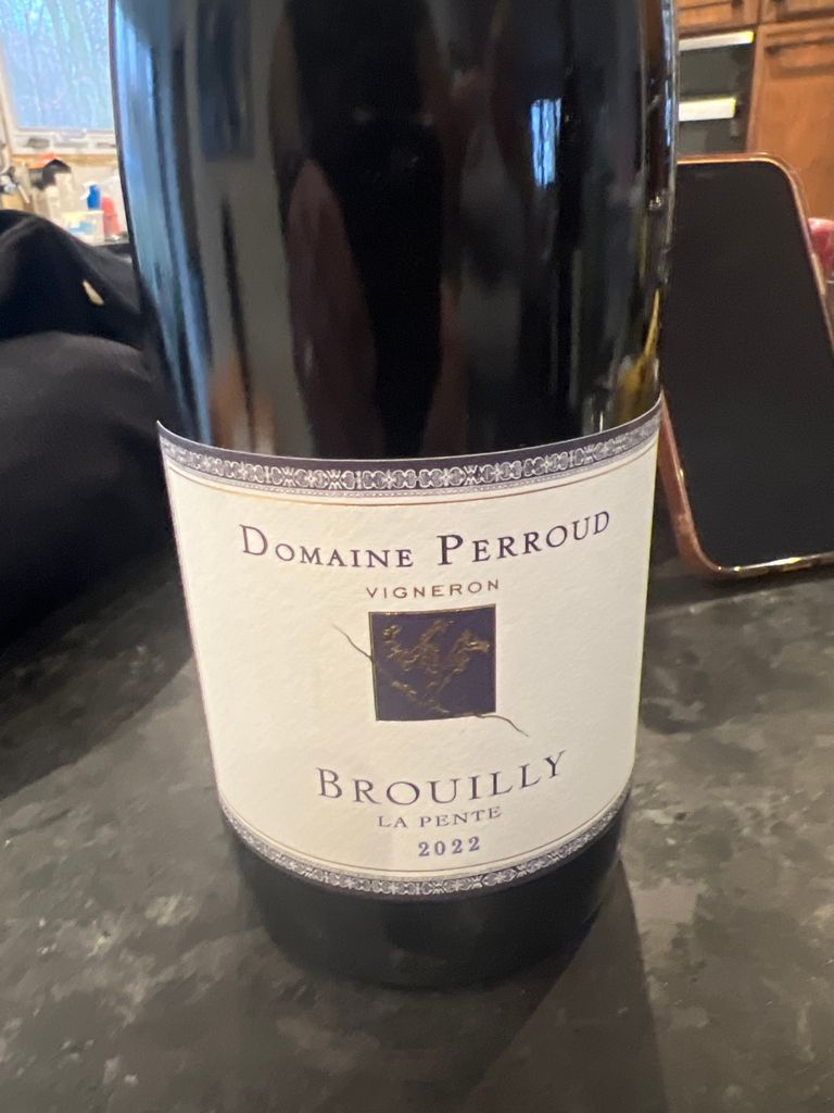 2019 GFA Perroud Brouilly Les frères Perroud, France, Burgundy ...