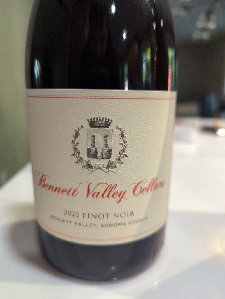 2020 Bennett Valley Cellars Pinot Noir, USA, California, Sonoma County ...