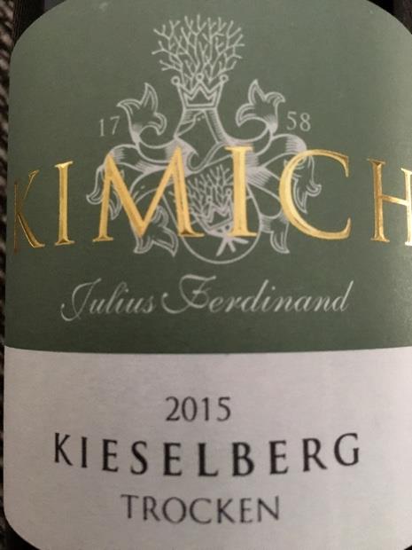 2021 Kimich Deidesheimer Kieselberg Riesling Spätlese trocken, Germany ...