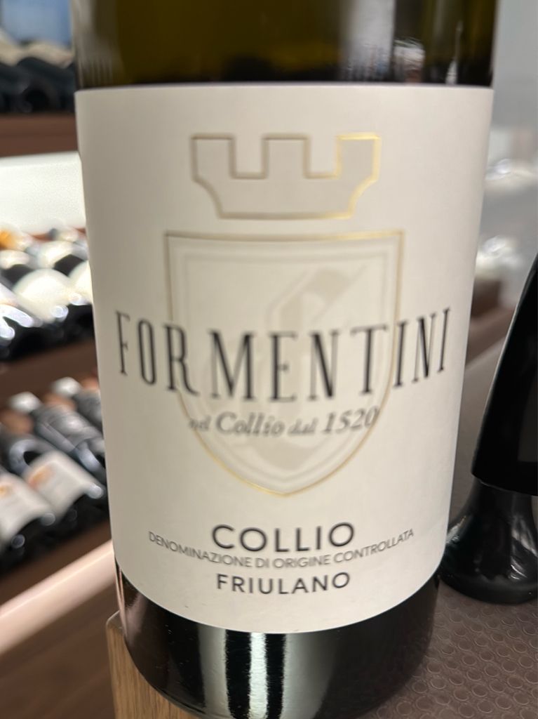 2023 Formentini Collio Friulano, Italy, Friuli-Venezia Giulia, Collio ...