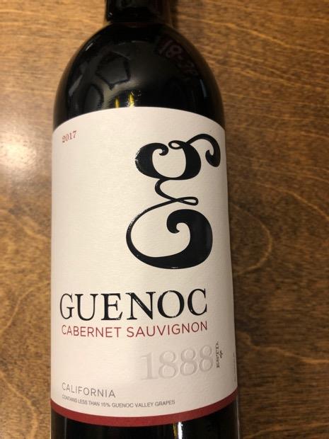 2017 Guenoc Cabernet Sauvignon California, USA, California - CellarTracker