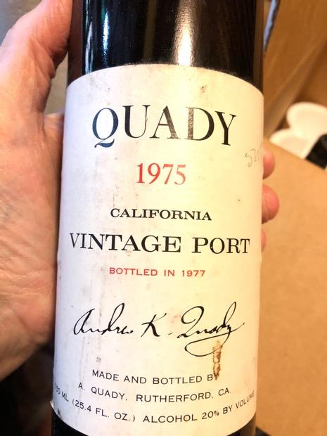 1975 Quady Winery Vintage Port, USA, California - CellarTracker