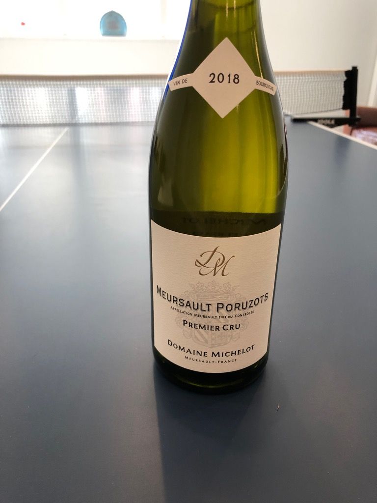 2020 Domaine Michelot Meursault 1er Cru Les Poruzots, France, Burgundy ...