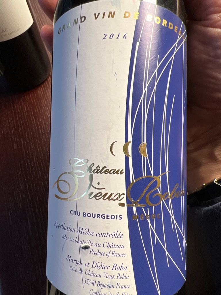 2016 Château Vieux Robin, France, Bordeaux, Médoc - CellarTracker
