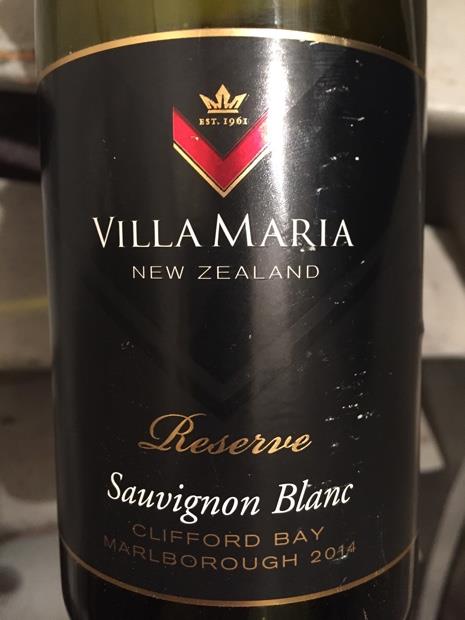 2011 Villa Maria Sauvignon Blanc Clifford Bay Reserve, New Zealand ...