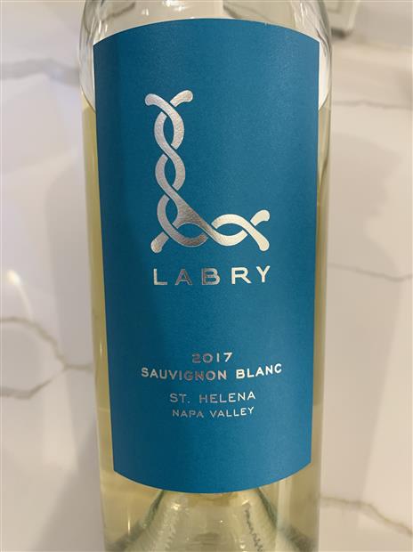 2017 Labry Sauvignon Blanc, USA, California, Napa Valley, St. Helena ...