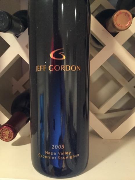 2005 Jeff Gordon Cellars Cabernet Sauvignon, USA, California, Napa ...
