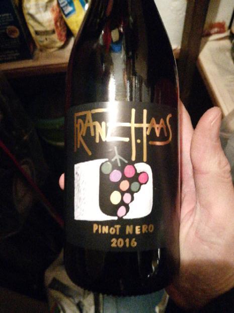 2016 Franz Haas Pinot Nero, Italy, Trentino-Alto Adige, Alto Adige ...