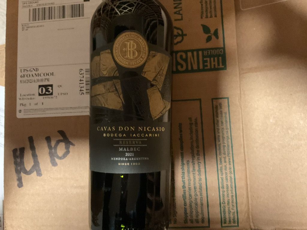 2021 Fincas Don Nicasio (Bodega Iaccarini) Malbec Cavas Don Nicasio ...