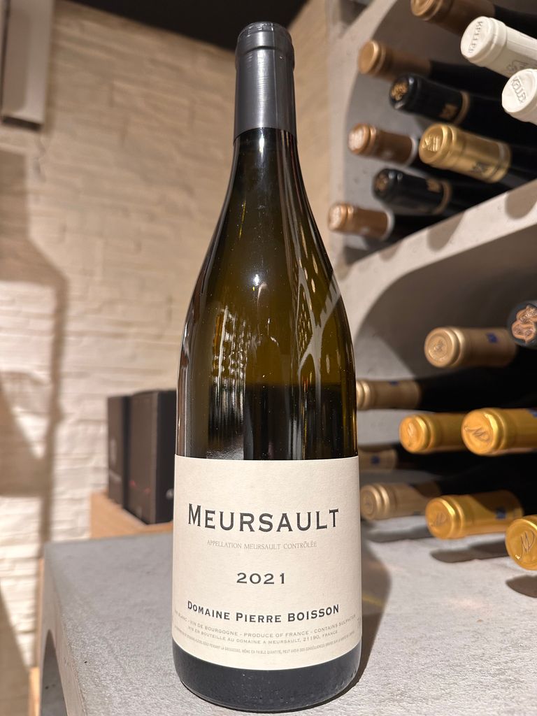 2021 Pierre Boisson Meursault, France, Burgundy, Côte de Beaune ...