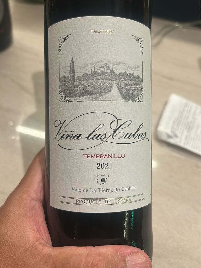 2021 Bodegas Los Tinos Tempranillo Viña Las Cubas, Spain, Castilla-La ...