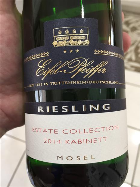 2021 Weingut Eifel Pfeiffer Riesling Kabinett Estate Collection ...