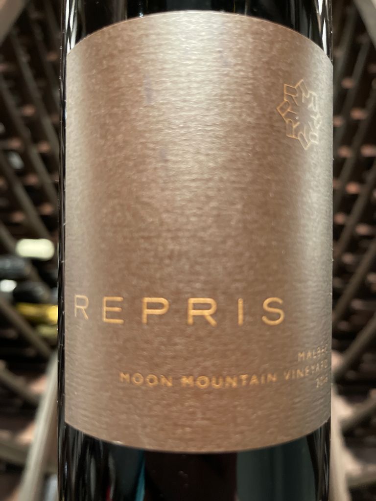 2016 Repris Malbec Moon Mountain Vineyard, USA, California, Sonoma ...