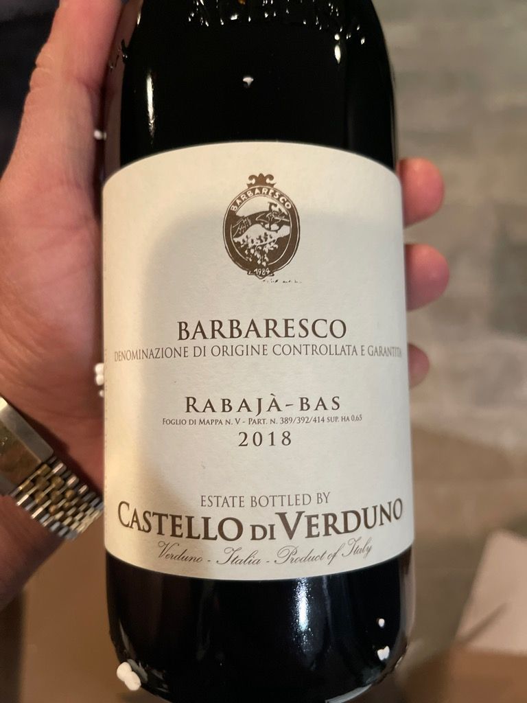 2020 Castello di Verduno Barbaresco Rabajà-bas, Italy, Piedmont, Langhe ...