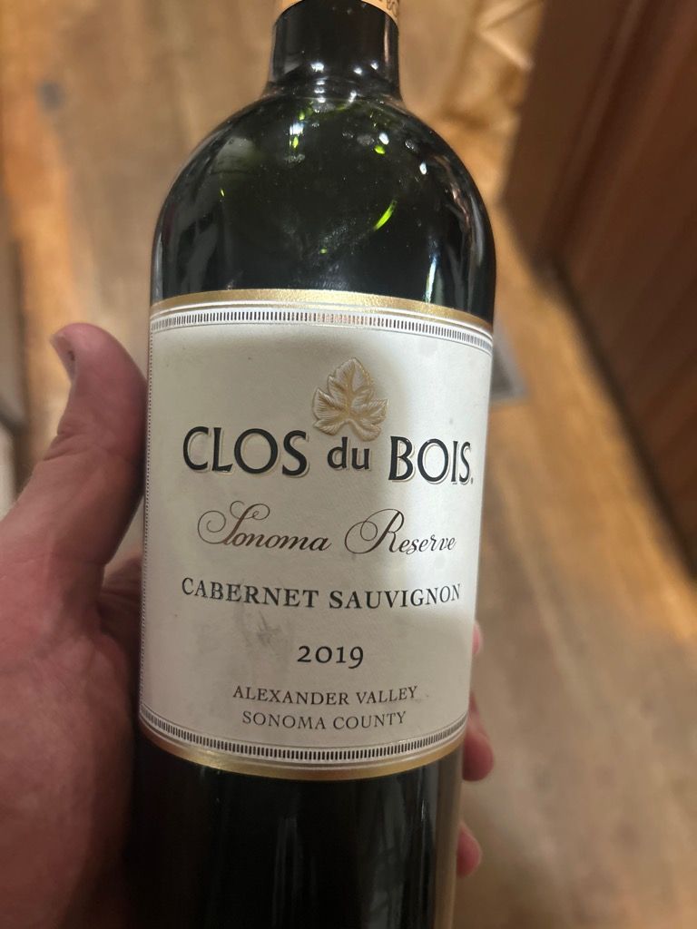 2019 Clos du Bois Cabernet Sauvignon Sonoma Reserve, USA, California ...
