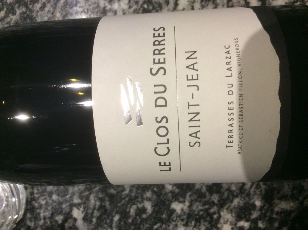 2020 Domaine Le Clos du Serres Terrasses du Larzac Saint-Jean, France ...