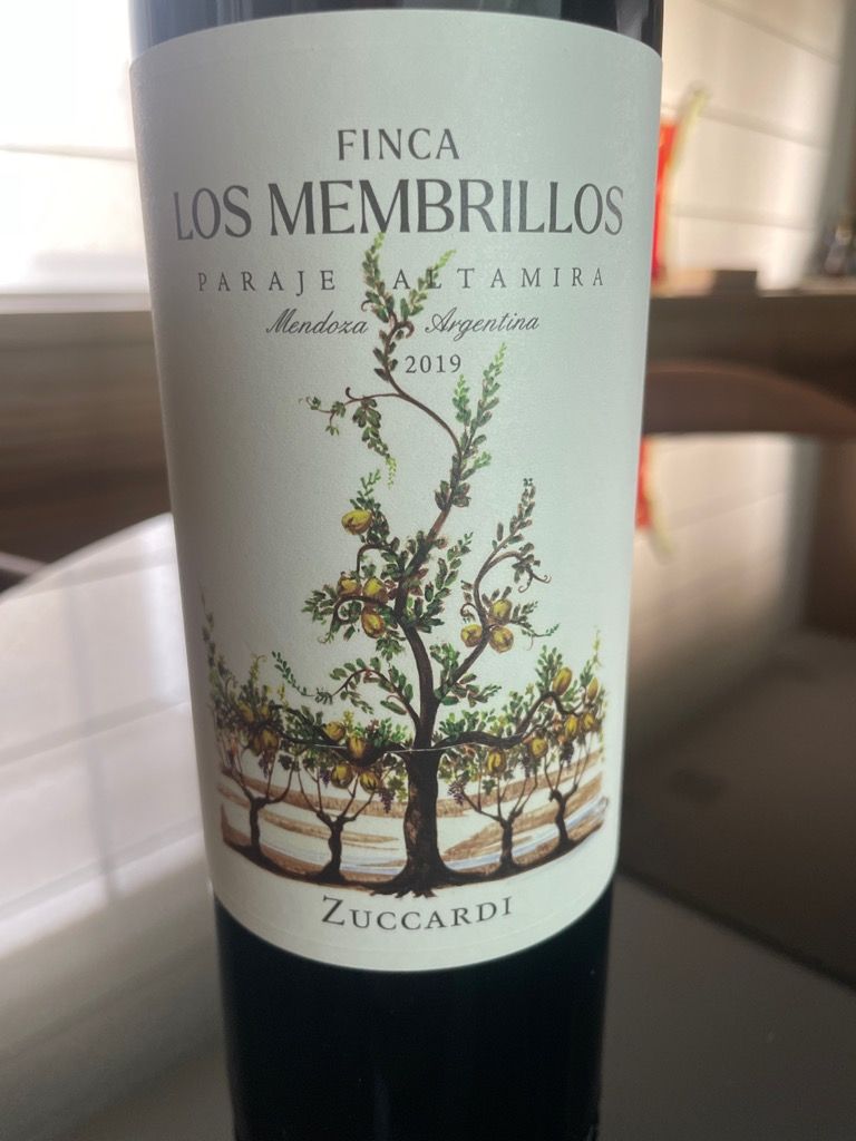 2021 Familia Zuccardi Finca Los Membrillos Paraje Altamira, Argentina, Mendoza, Valle de Uco ...