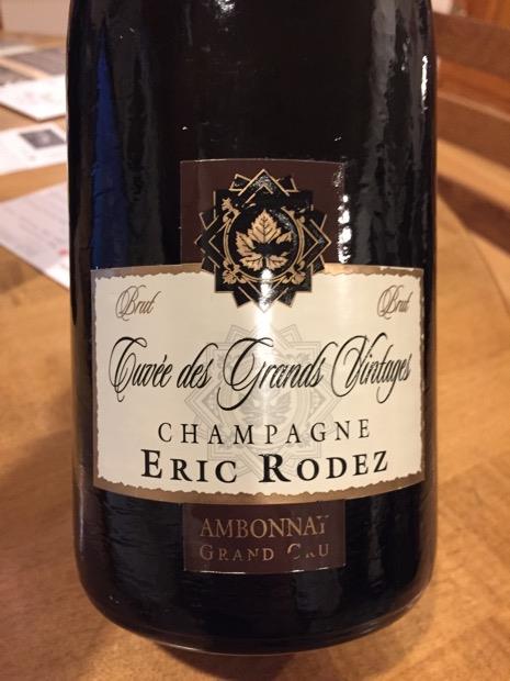 2016 Eric Rodez Champagne Grand Cru Cuvée des Grands Vintages, France ...