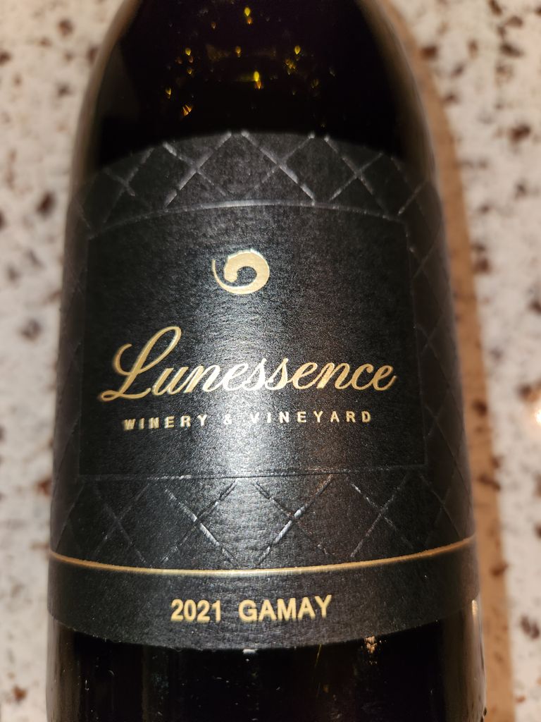2021 Lunessence Gamay, Canada, British Columbia, Okanagan Valley ...
