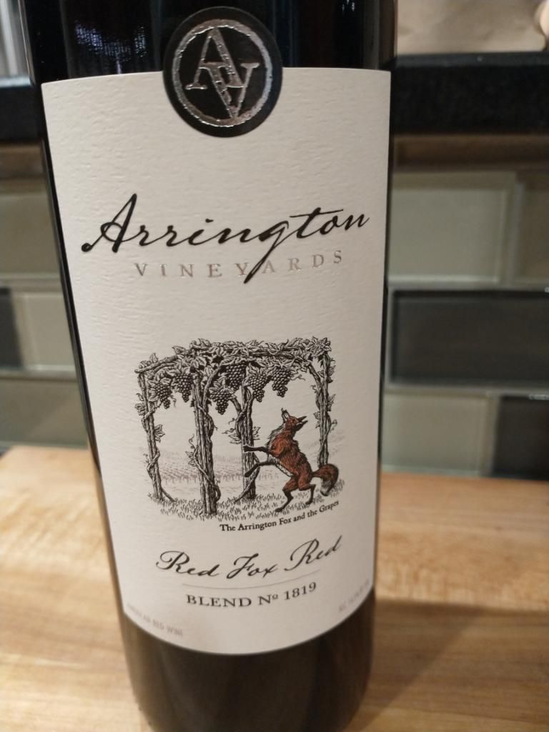 NV Arrington Vineyards Red Fox Red, USA, Tennessee - CellarTracker