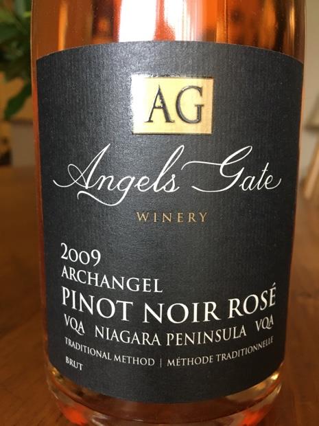 2009 Angels Gate Winery Pinot Noir Rosé Archangel, Canada, Ontario ...
