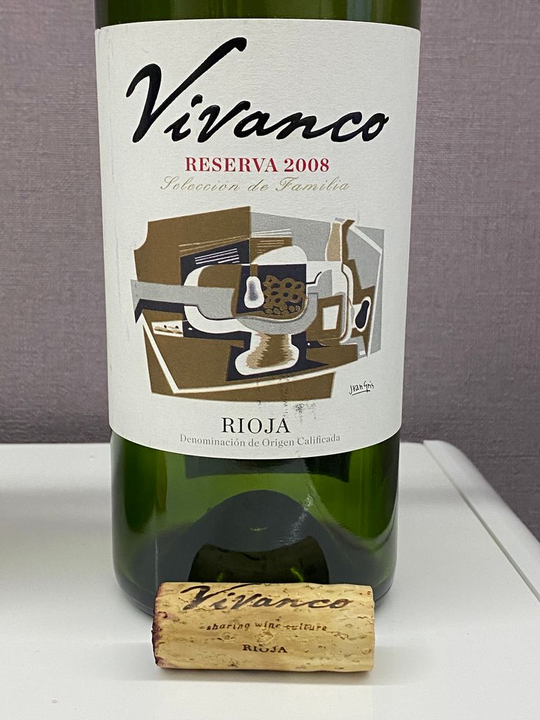 2008 Bodegas Vivanco Rioja Reserva Selección de la Familia, Spain, La ...