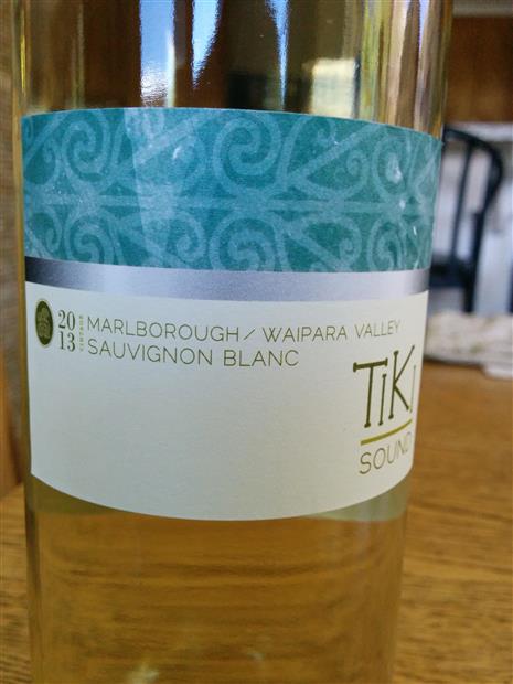 2013 Tiki Sound Sauvignon Blanc, New Zealand, South Island, Marlborough ...