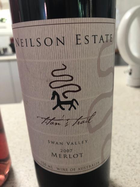 NV Neilson Estate Wines Merlot, Australia, Western Australia, Greater ...