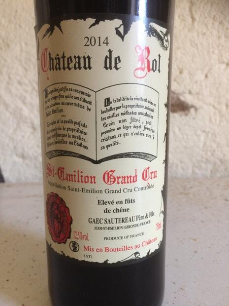 2000 Gaec Sautereau Chateau de Rol, France, Bordeaux, Libournais, St ...