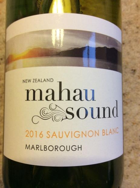 2016 Mahau Sound Sauvignon Blanc, New Zealand, South Island ...