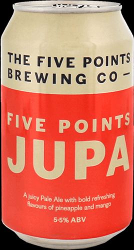 NV The Five Points Brewing Co Five Points JUPA, United Kingdom, England ...