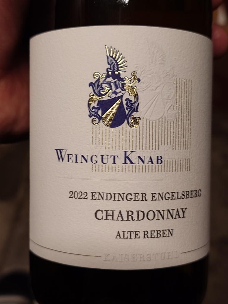 2023 Weingut Knab Endinger Engelsberg Chardonnay Alte Reben, Germany ...