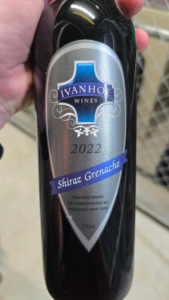 2022 Ivanhoe Wines The Bowman Shiraz Grenache, Australia, New South ...