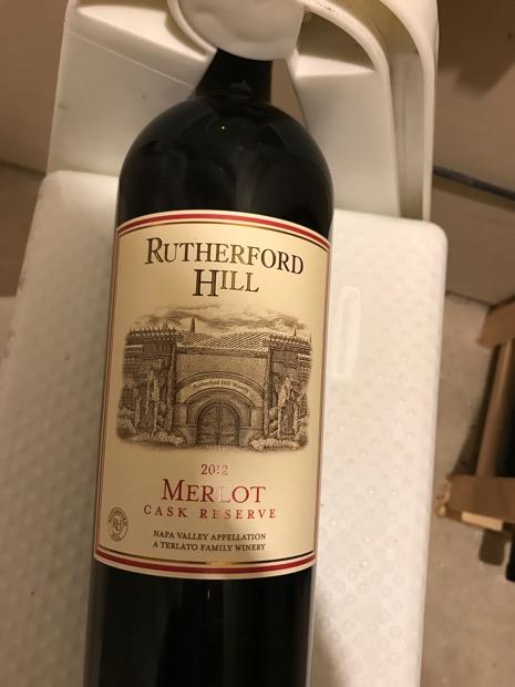 2013 Rutherford Hill Merlot Cask Reserve, USA, California, Napa Valley ...