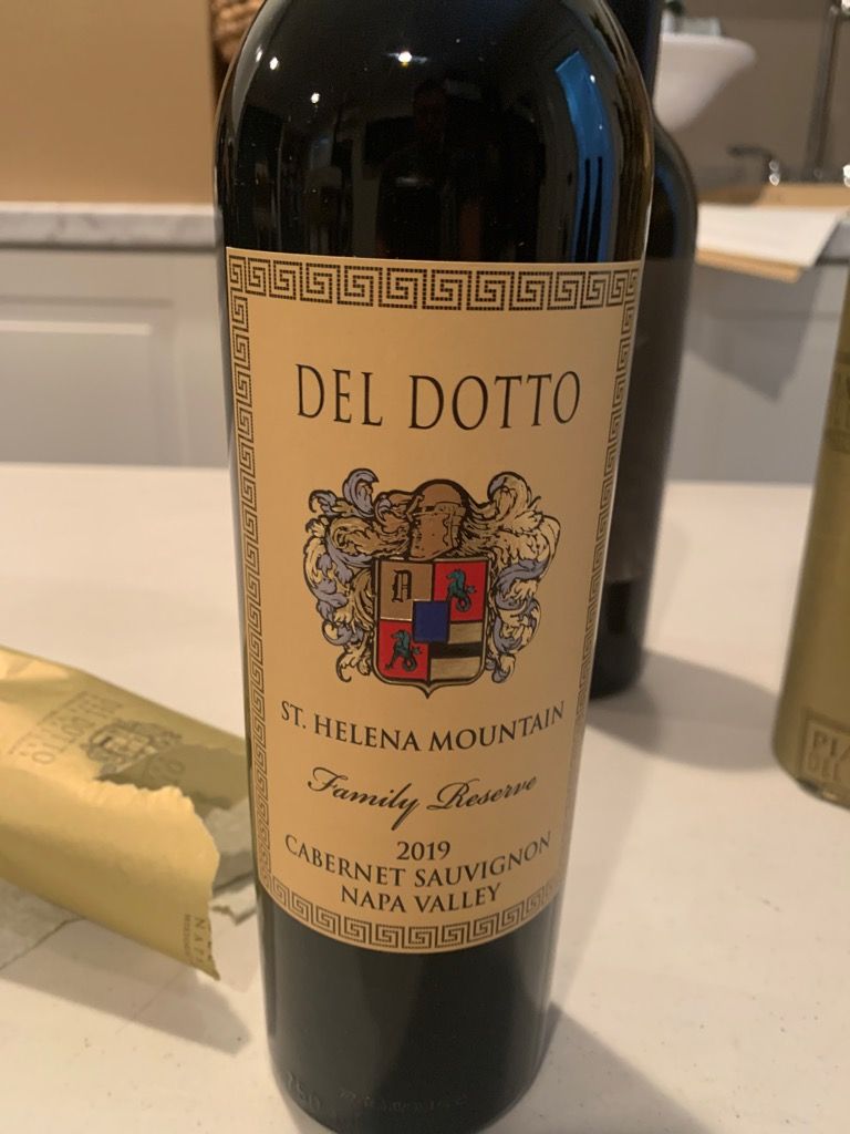 2019 Del Dotto Cabernet Sauvignon American Oak Carved & Grooved Alain ...