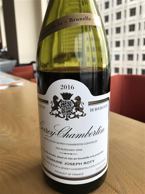 2019 Domaine Joseph Roty Gevrey-Chambertin Cuvée Brunelle, France ...