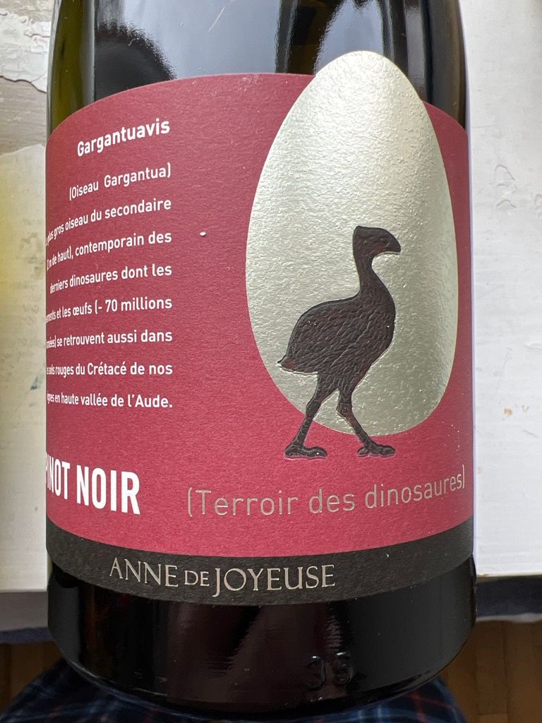 2021 Anne de Joyeuse Pinot Noir Vin de Pays d'Oc Gargantuavis, France ...