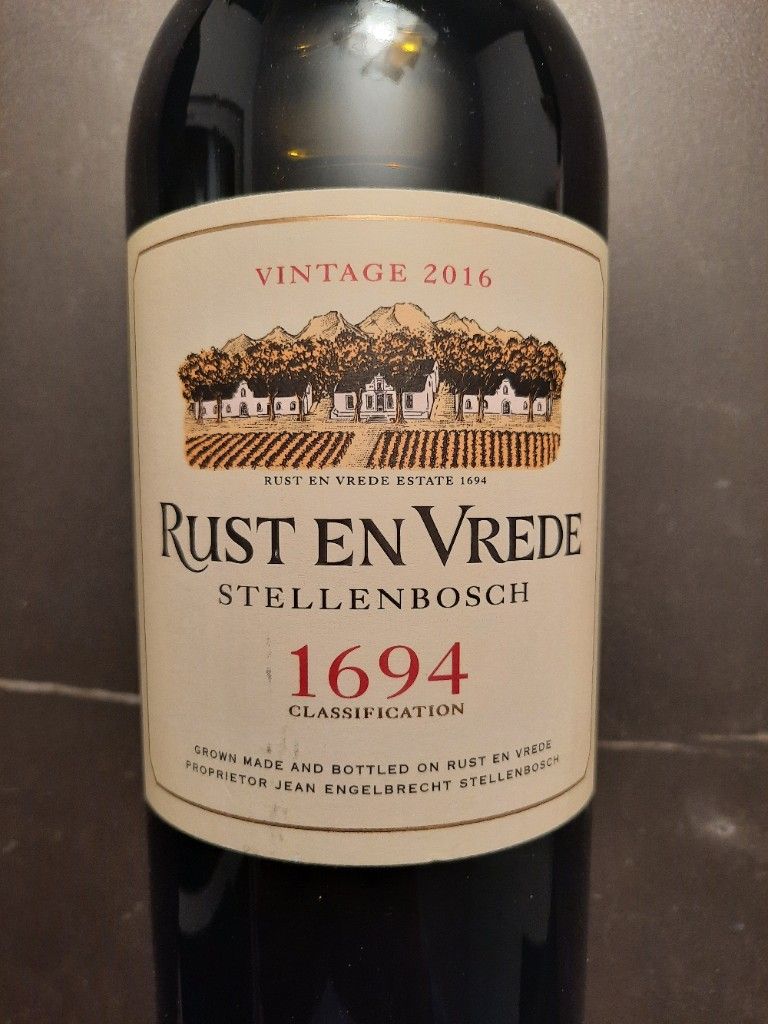 2017 Rust en Vrede 1694 Classification, South Africa, Coastal Region ...