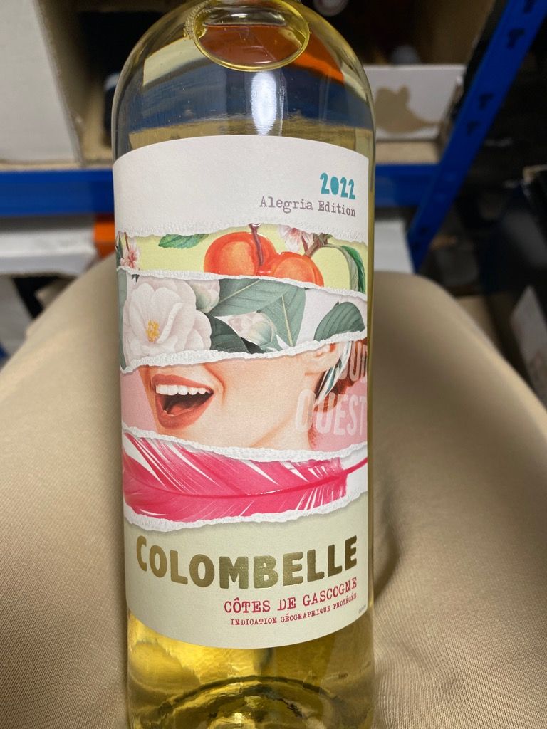 2022 Colombelle Côtes de Gascogne Blanc, France, Southwest France ...