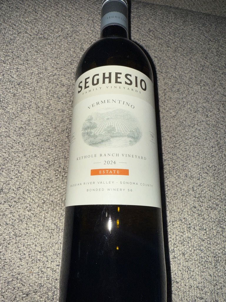 2024 Seghesio Family Vineyards Vermentino, USA, California, Sonoma ...