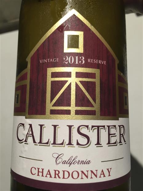 2017 Callister Cellars Chardonnay, USA, California, Napa Valley, St ...