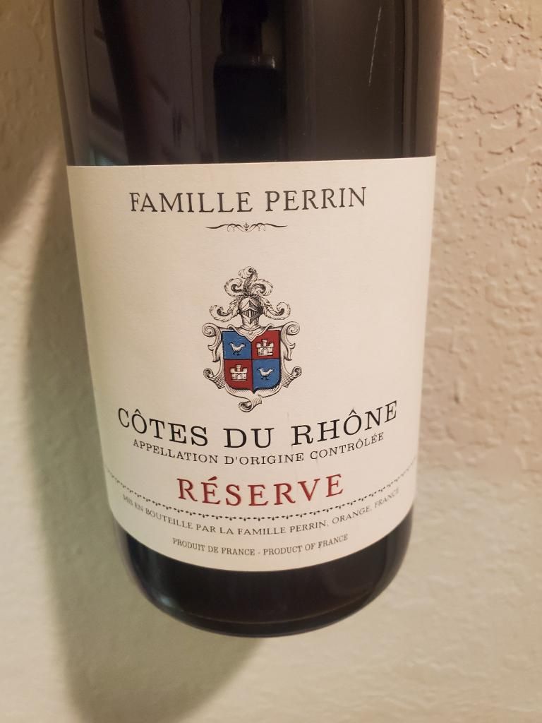 2017 Famille Perrin / Perrin & Fils Côtes du Rhône Réserve Wine Society ...
