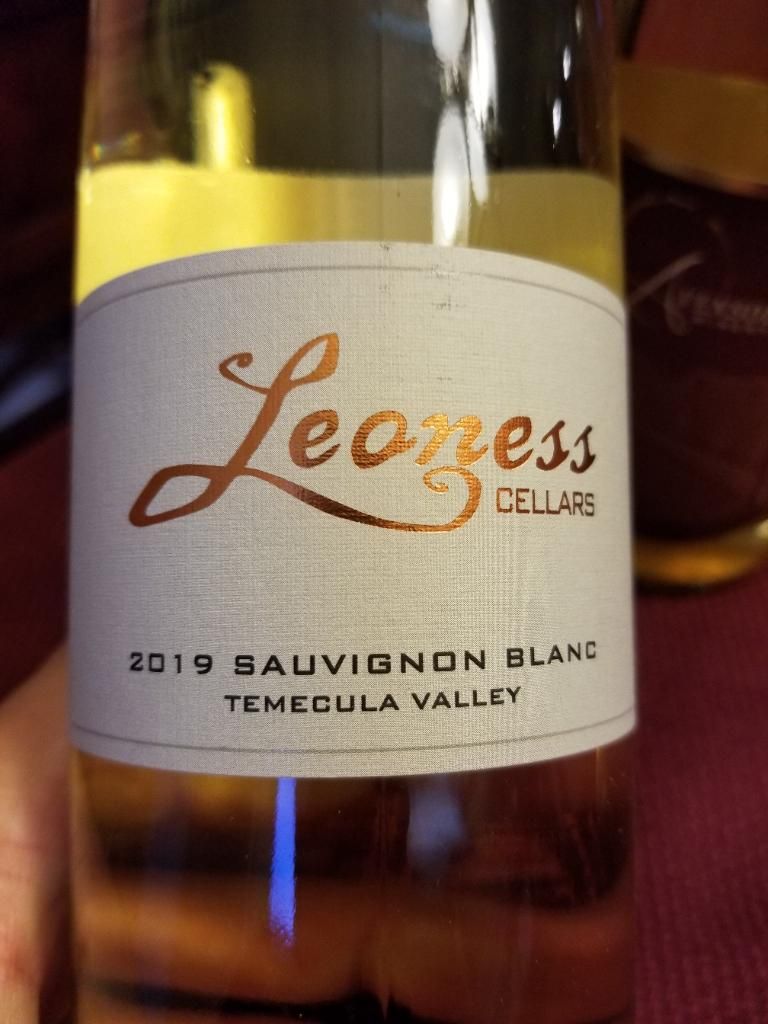 2021 Leoness Cellars Sauvignon Blanc, USA, California, South Coast ...