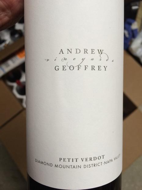 2009 Andrew Geoffrey Petit Verdot, USA, California, Napa Valley ...