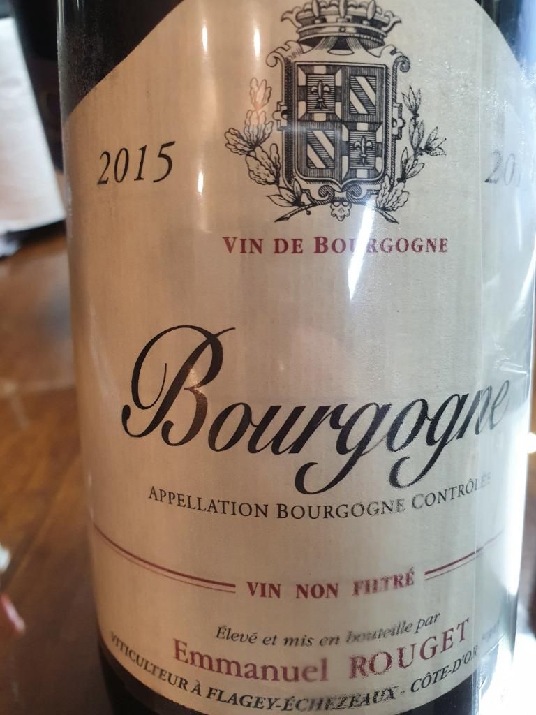 2015 Emmanuel Rouget Bourgogne, France, Burgundy, Bourgogne - CellarTracker