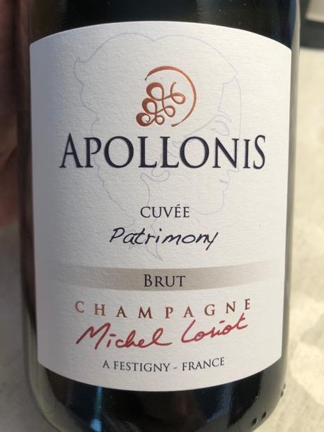 NV Apollonis (Michel Loriot) Champagne Cuvée Patrimony Brut, France ...