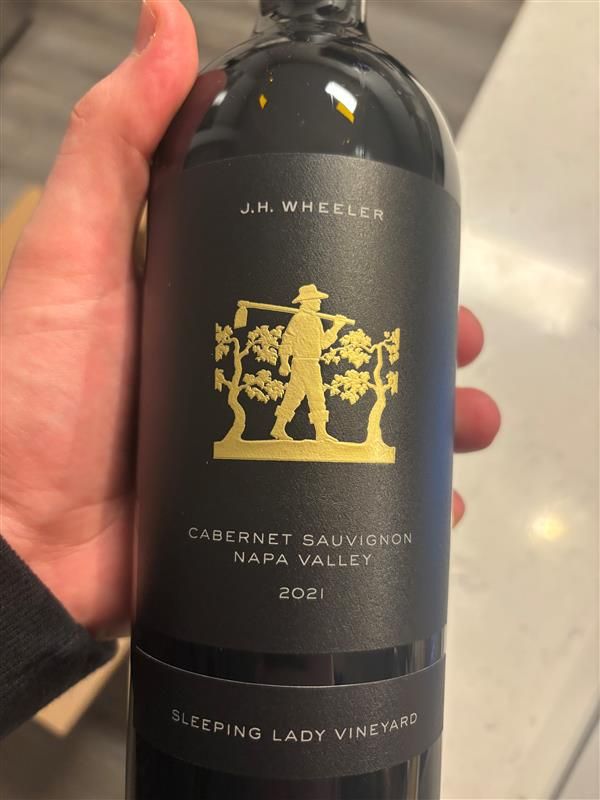 2022 J.H. Wheeler Cabernet Sauvignon Sleeping Lady, USA, California ...