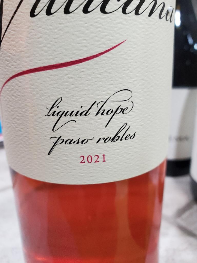 2021 Villicana Estate Vin Rosé - Liquid Hope, USA, California, Central ...